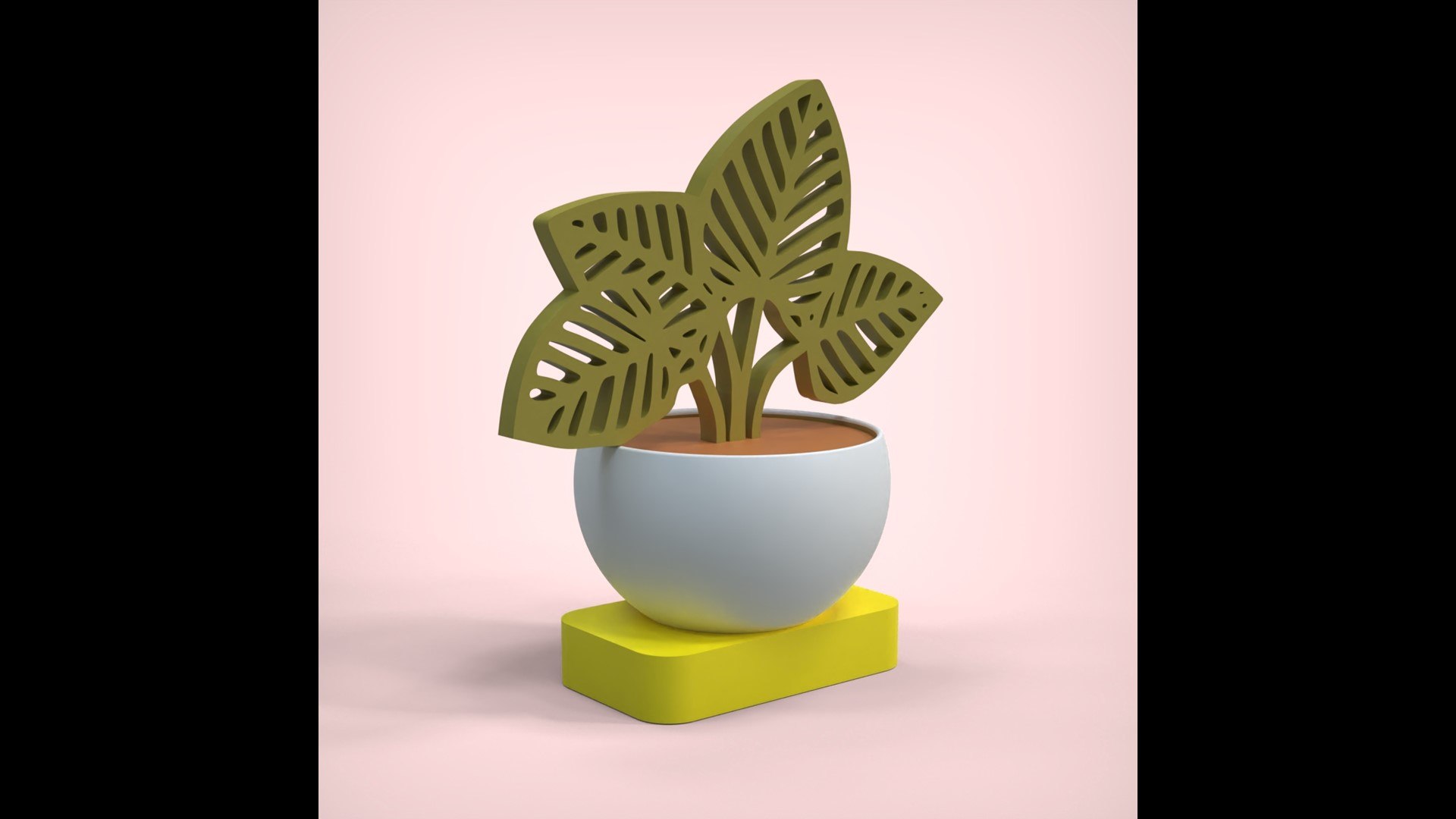 Decorative Plant 3D - TurboSquid 2404727