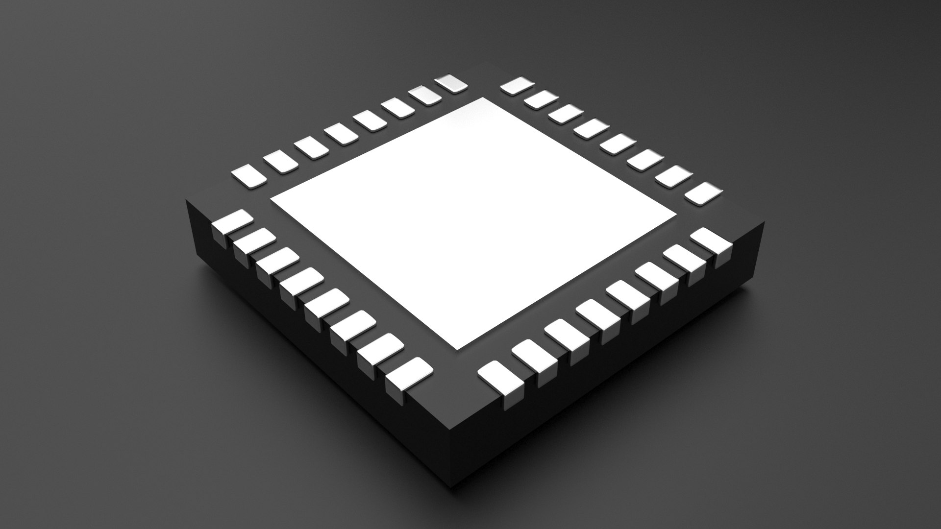 VQFN-32 Chip 3D Model - TurboSquid 2231337