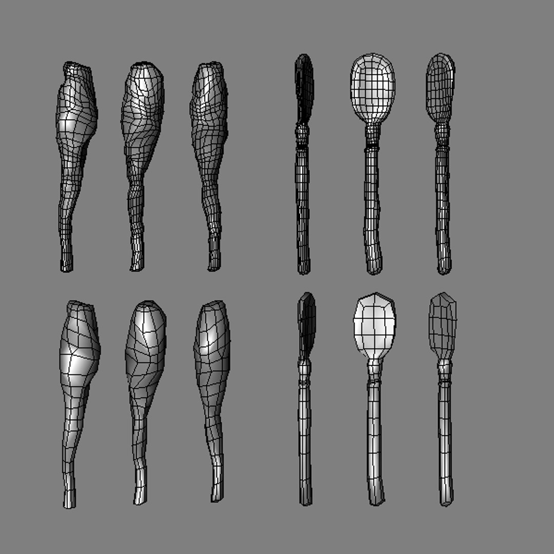 3d Stone Age Tools Model