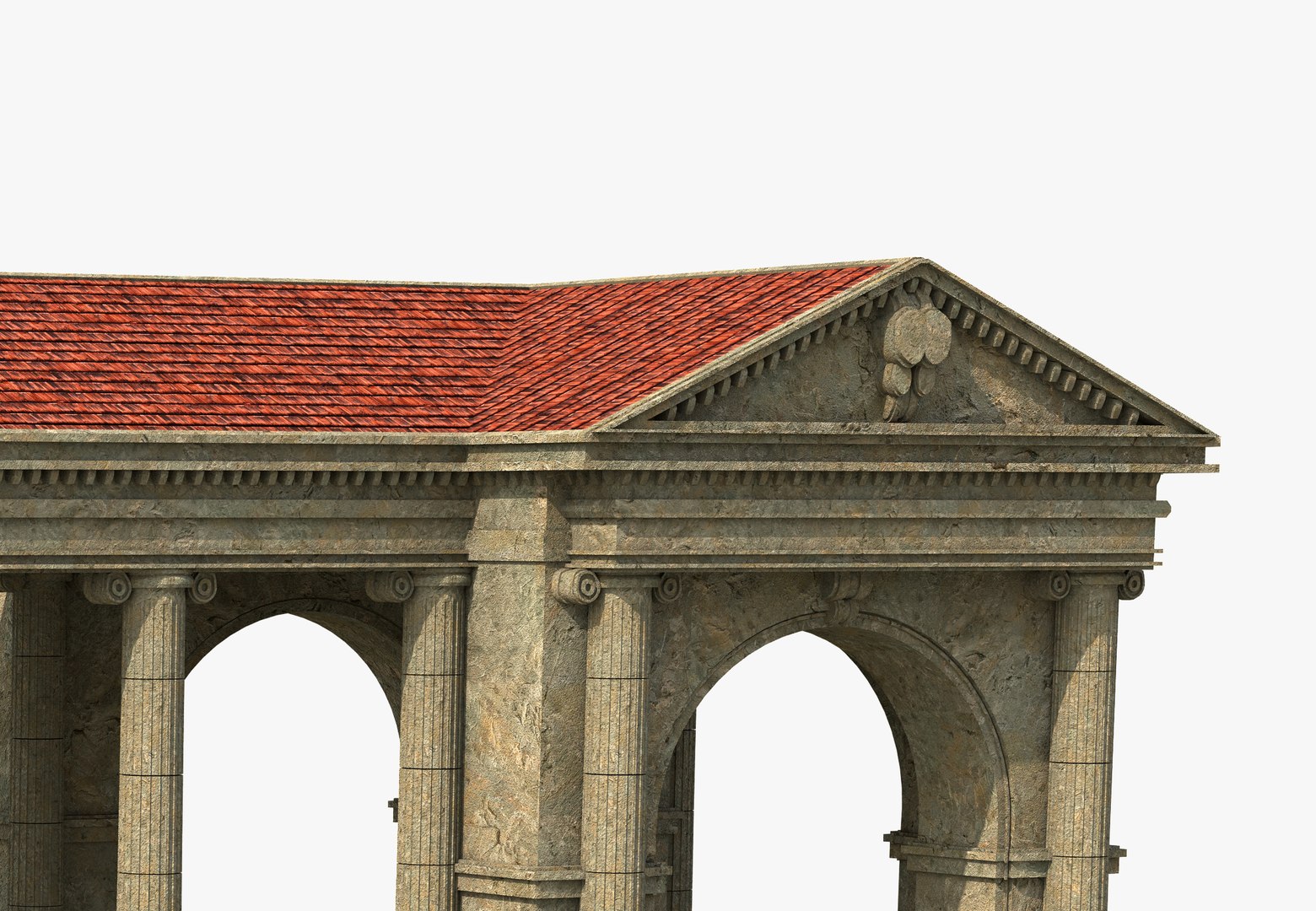 Greek Structure V5 3D Model - TurboSquid 1873937