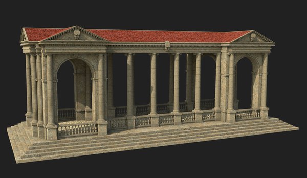 Greek Structure v5 3D model - TurboSquid 1873937