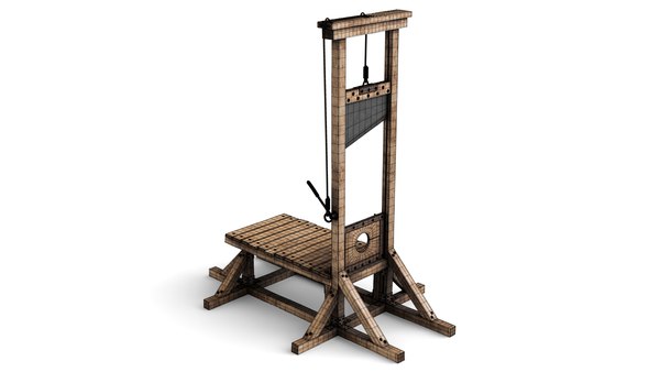 Guillotine for Execution 3D - TurboSquid 1791367