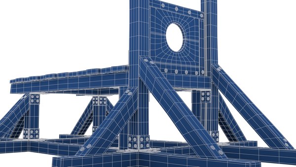 Guillotine for Execution 3D - TurboSquid 1791367