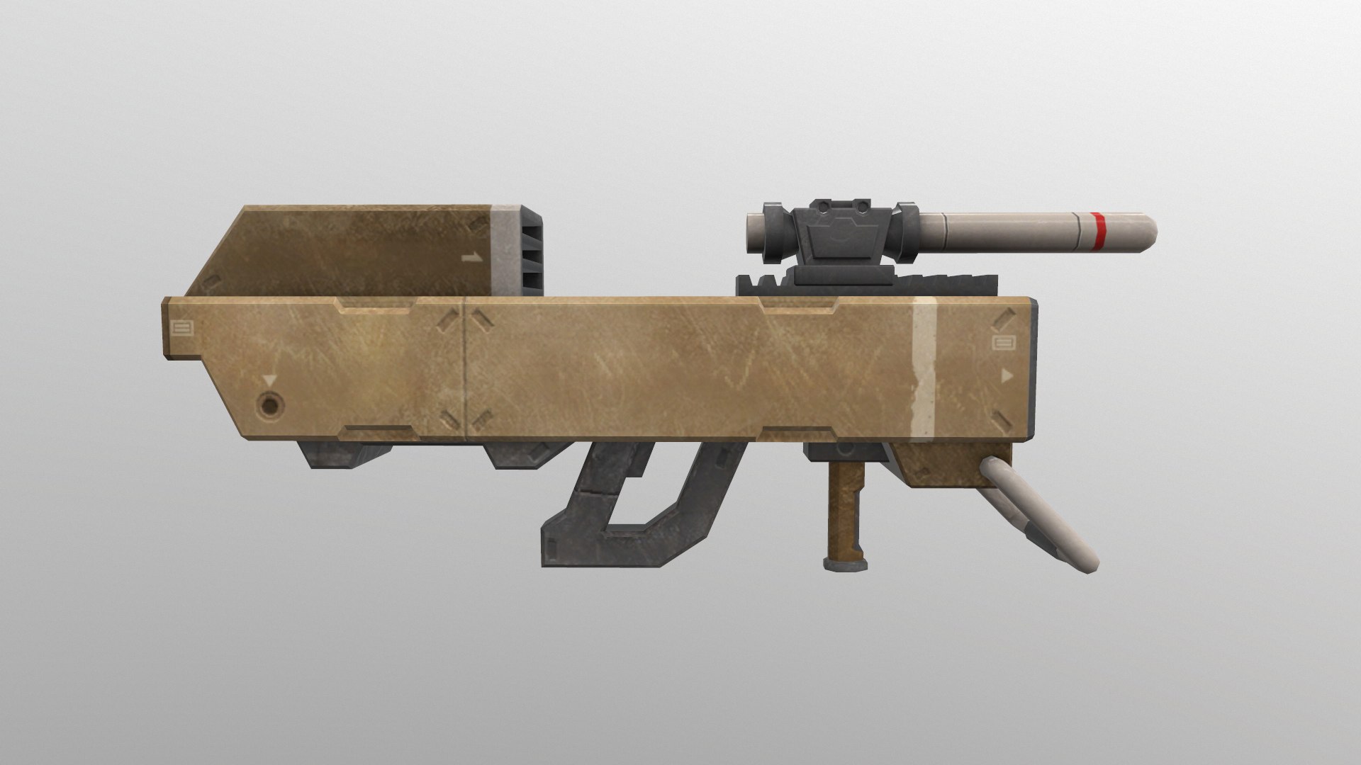 3D Model Lock On Missile Launcher Level 2 - TurboSquid 2186828