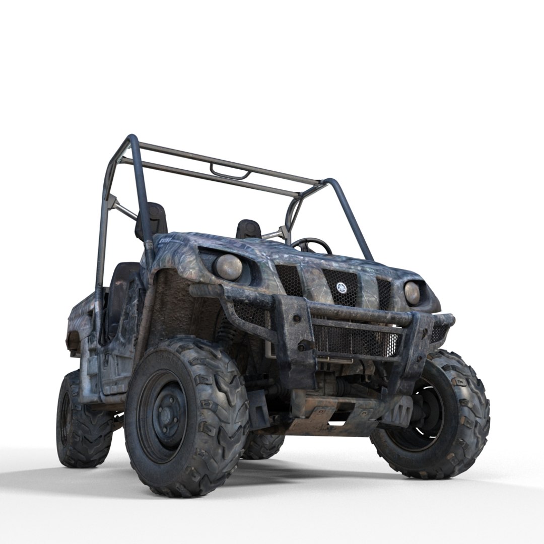 Yamaha Rhino 660 3d Model