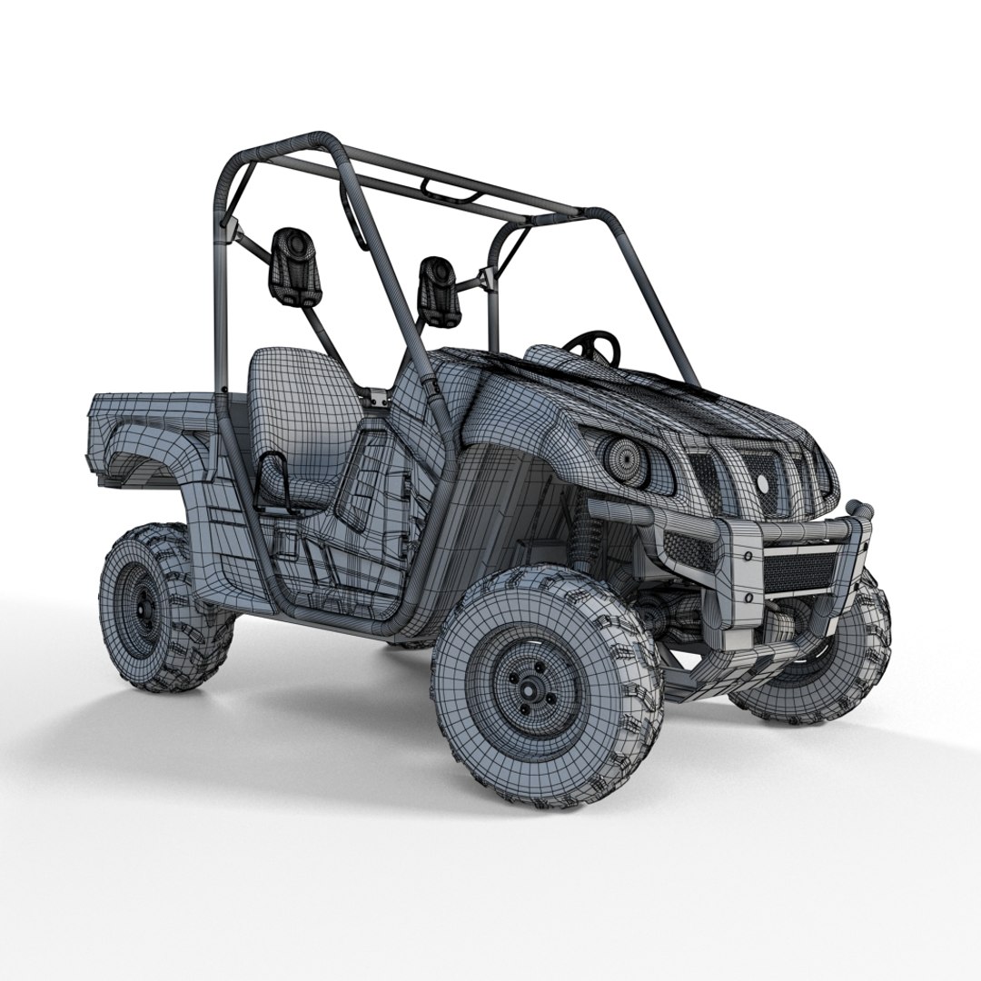 Yamaha Rhino 660 3d Model