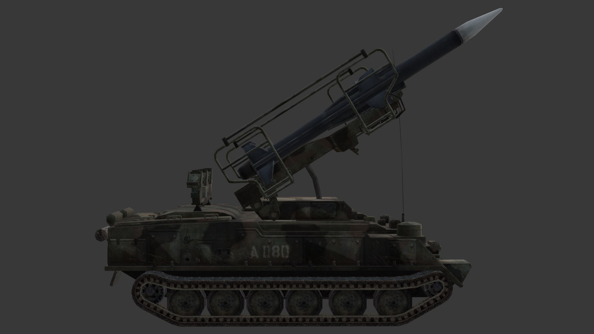 Free 3D Missile Tank - TurboSquid 2274738