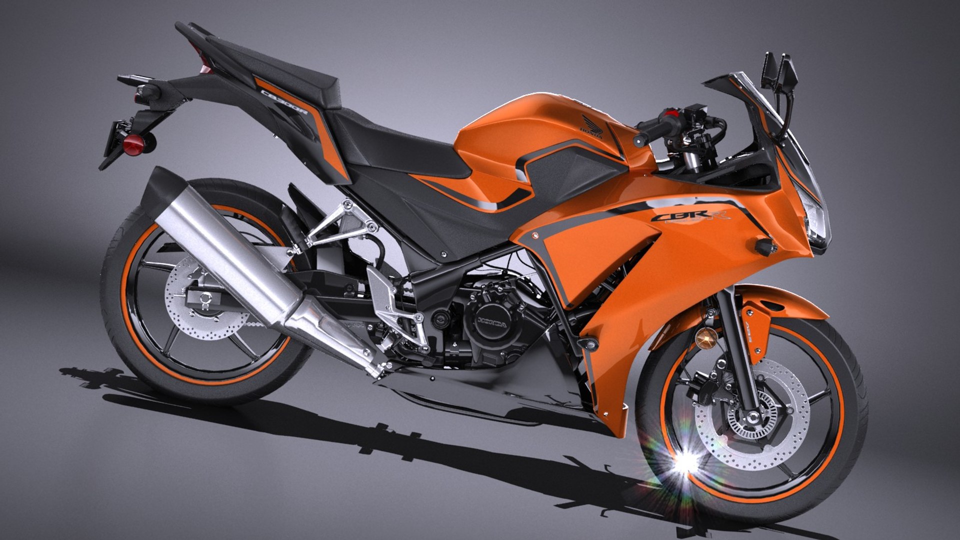 3d Honda Cbr 2016