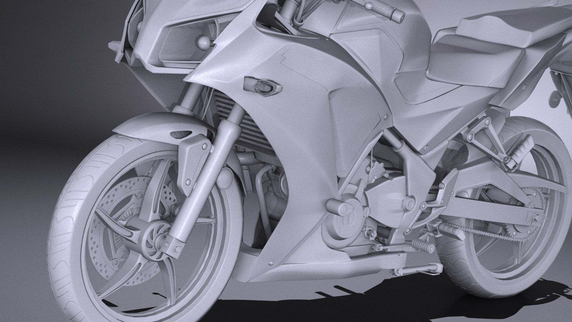 3d Honda Cbr 2016