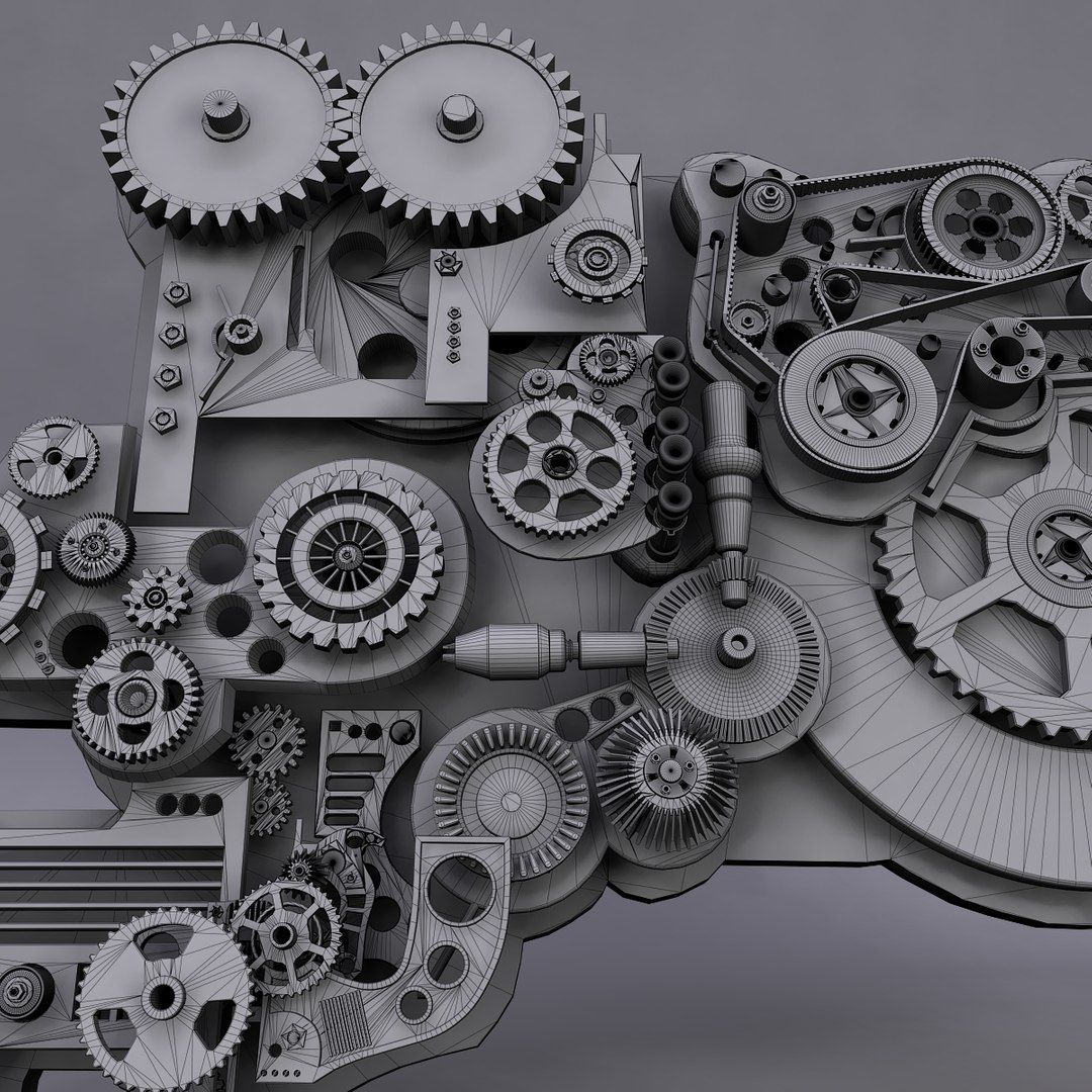 3d model of mechanism