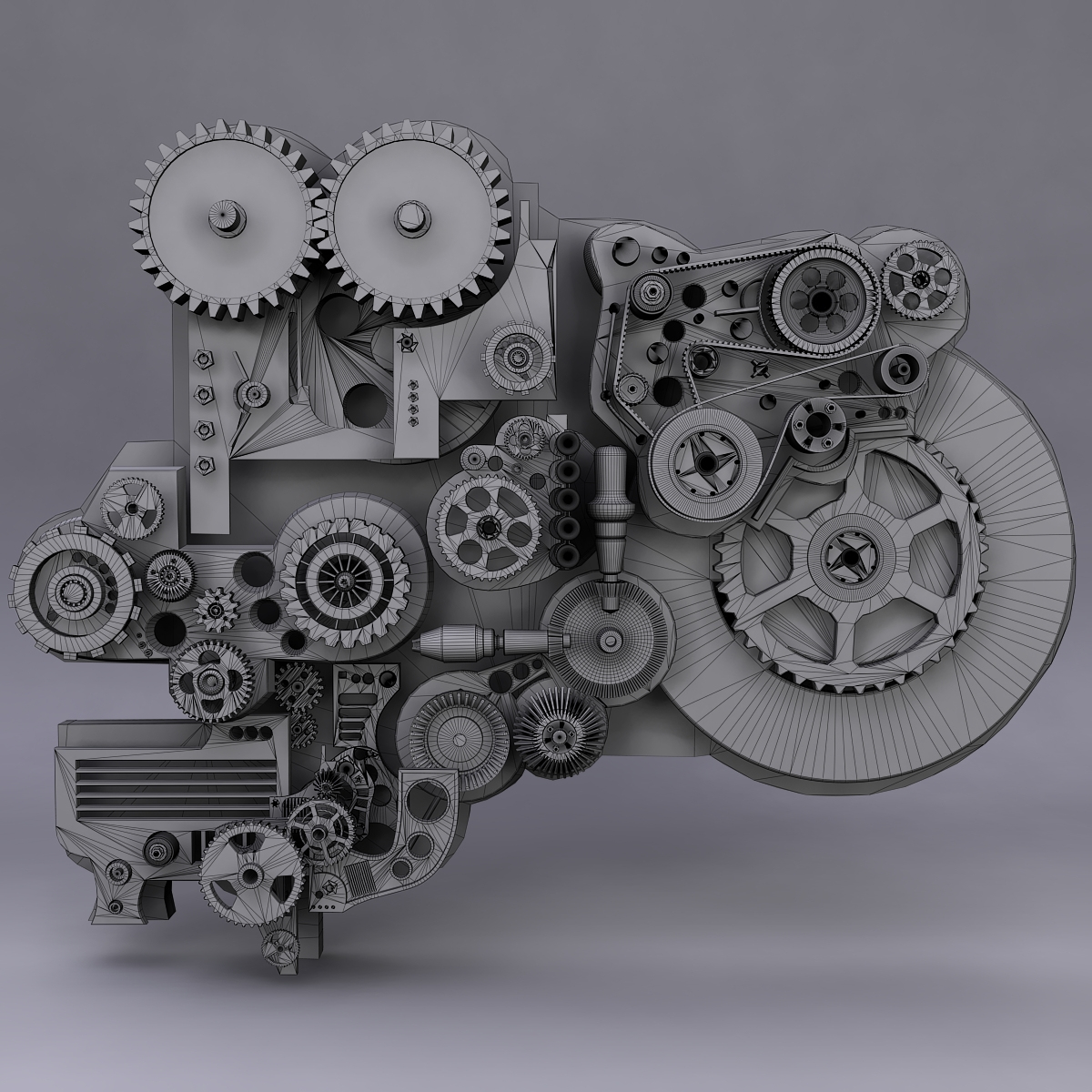 3d model of mechanism