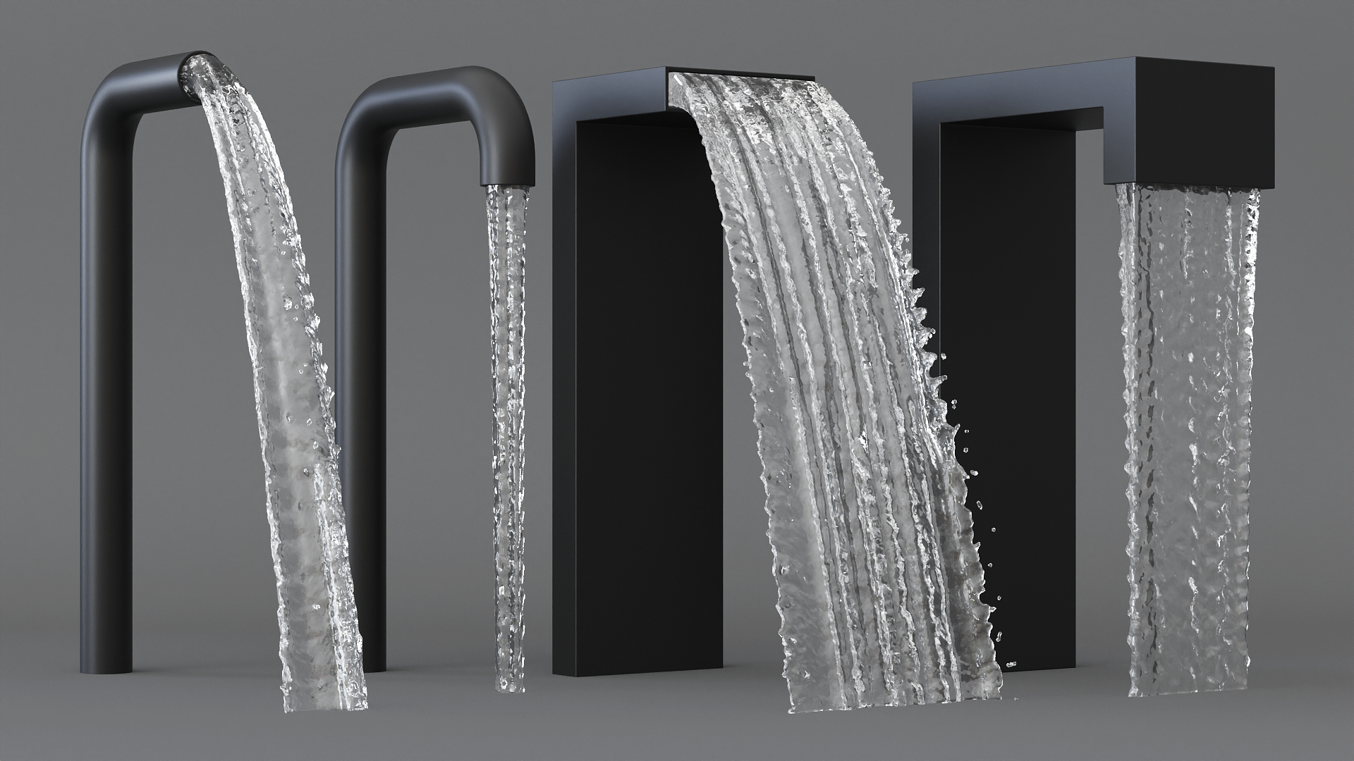 Animated Pouring Water Taps Set 01 3D Model - TurboSquid 2260376