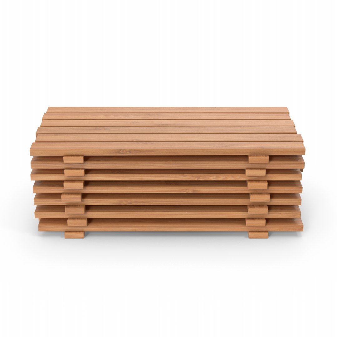 Stack Of Wood Planks 3D Model - TurboSquid 2018241