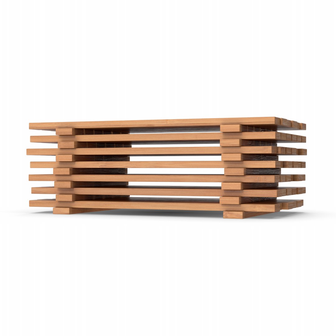 Stack Of Wood Planks 3D Model - TurboSquid 2018241