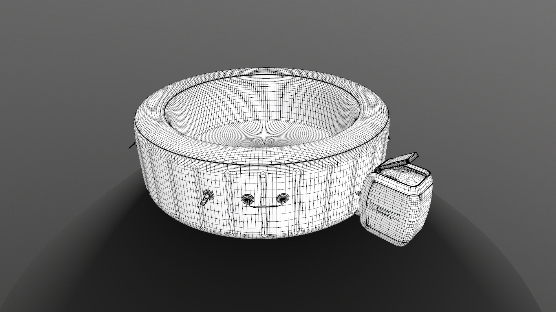 3D Model Hot Tub - TurboSquid 2234255