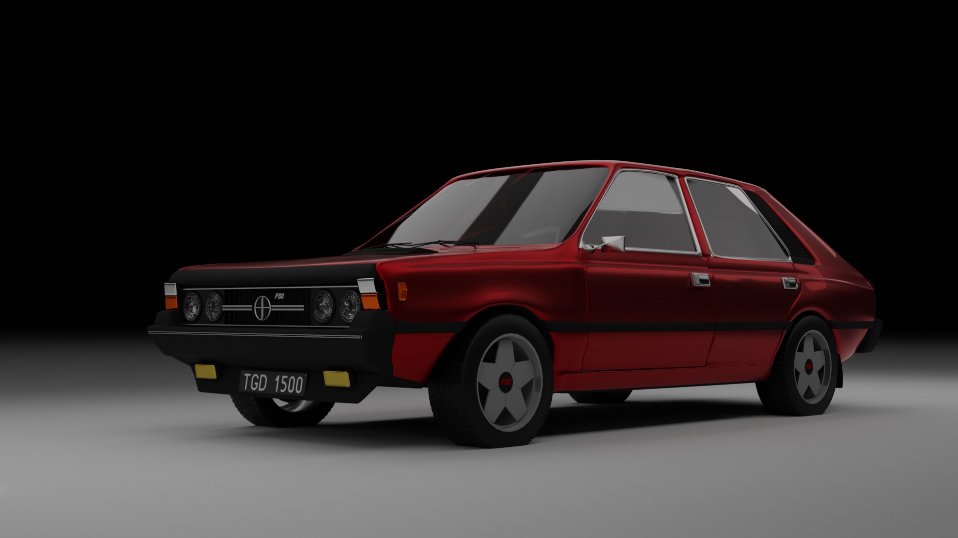 Fso polonez 3D - TurboSquid 1671684
