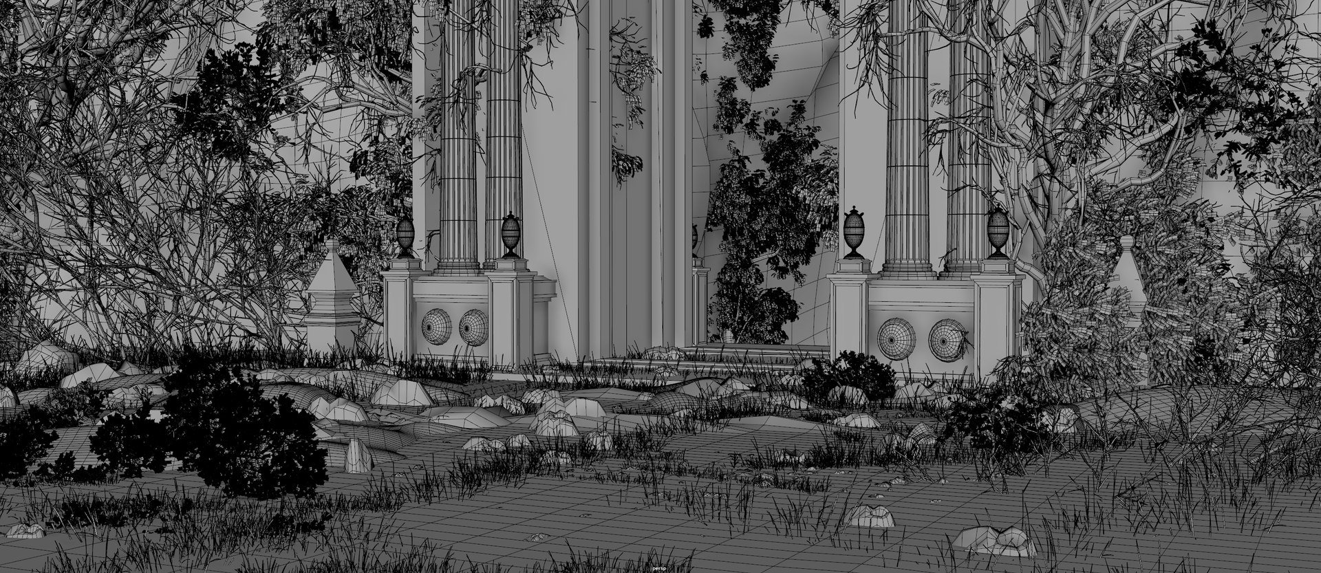 Fantasy Forest GateWay Landscape 3D - TurboSquid 1750775