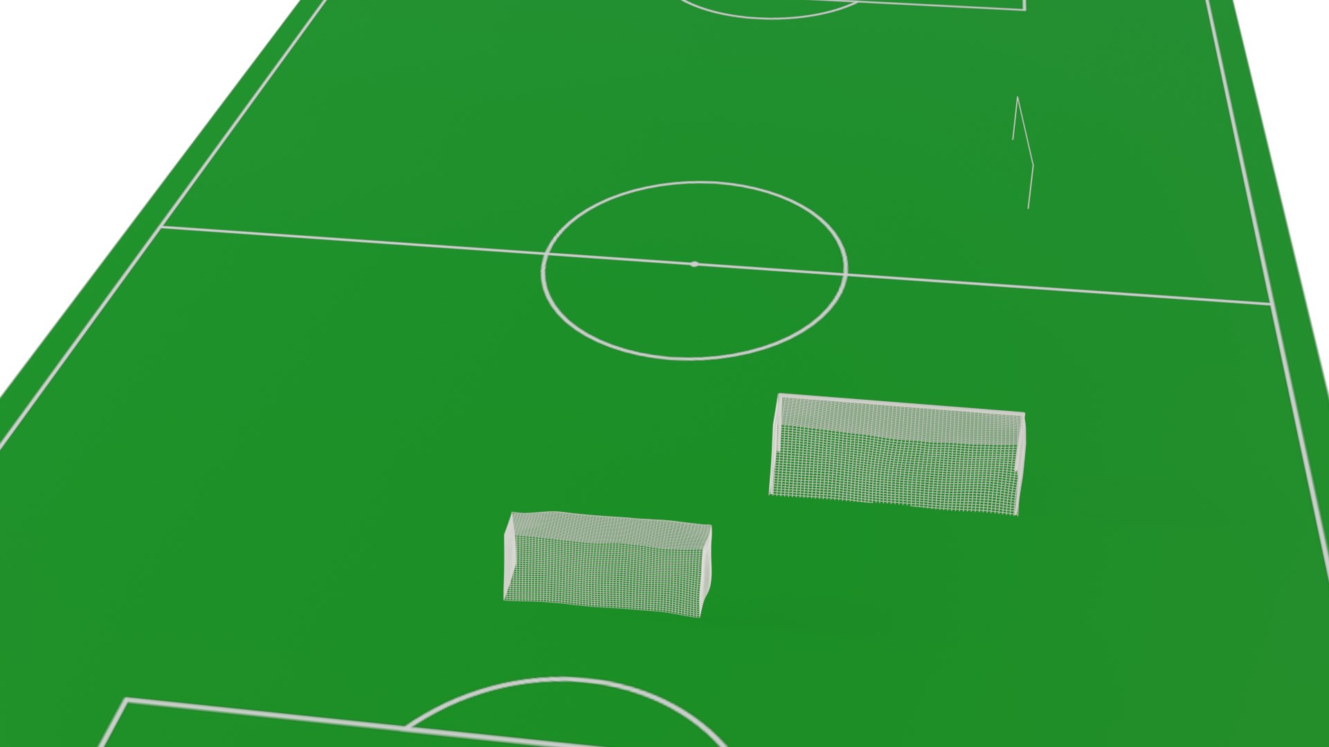 Football Goal 3D Model - TurboSquid 1911186