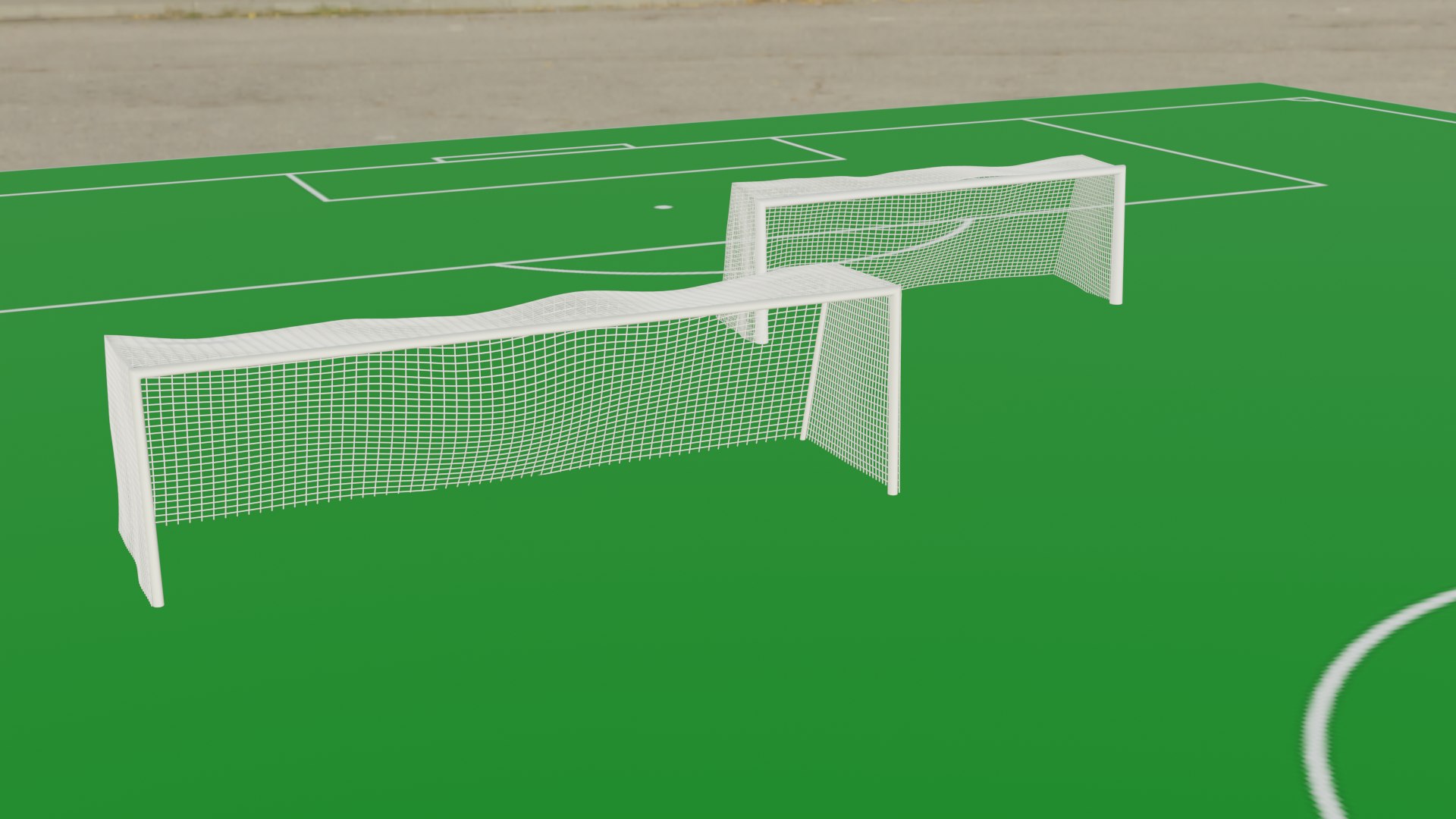 Football Goal 3D Model - TurboSquid 1911186