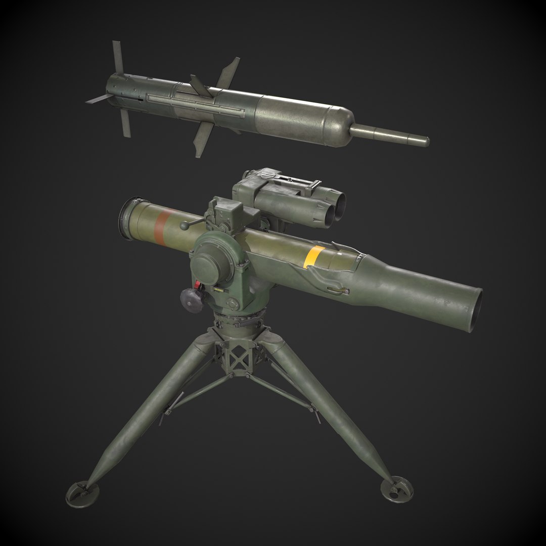 BGM-71 TOW ATGM 3D - TurboSquid 2114029