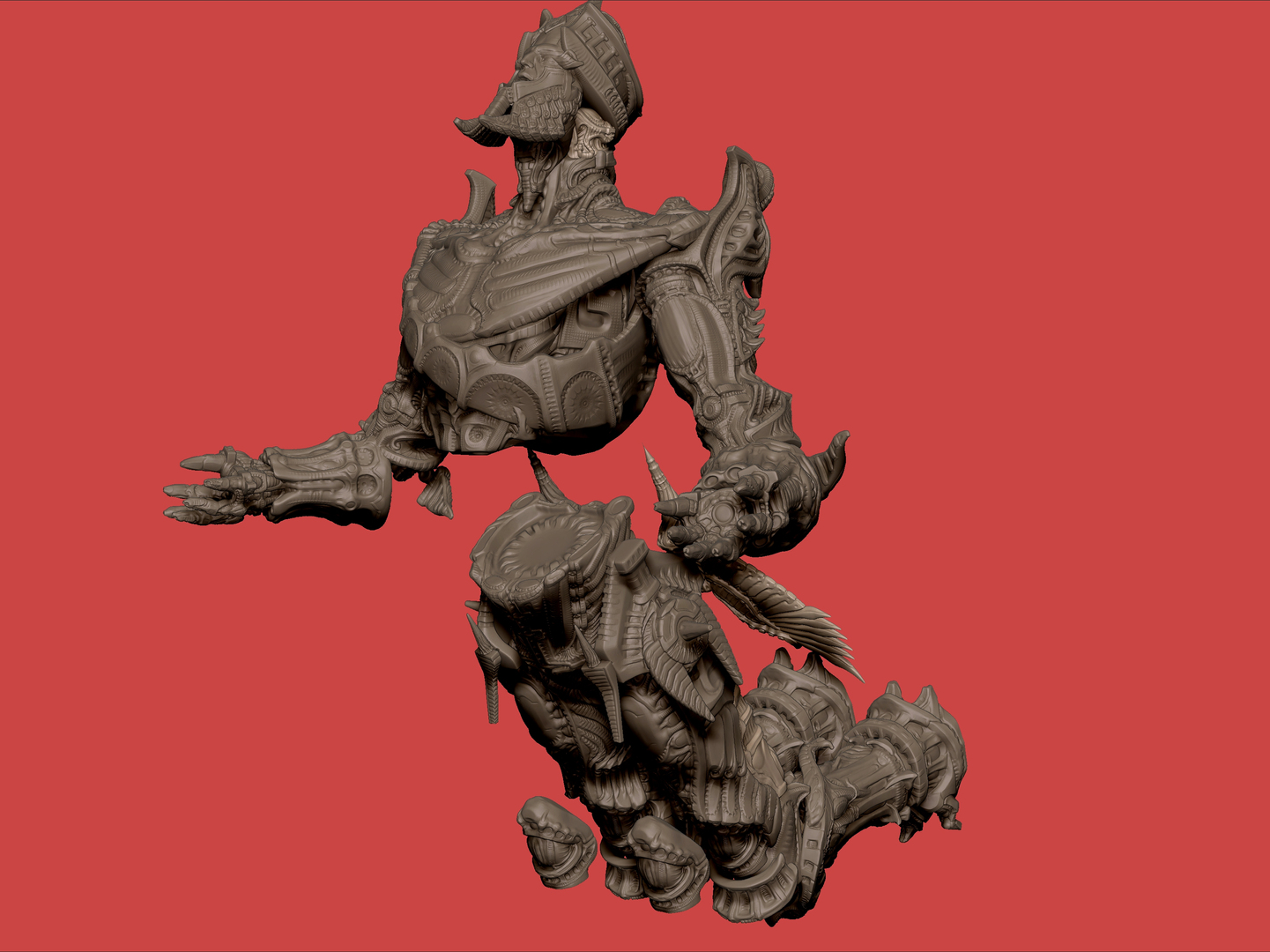 free characters gods 3d model