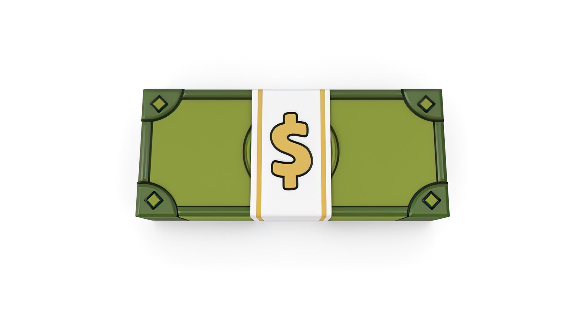 Cartoon Money 3D - TurboSquid 2172928