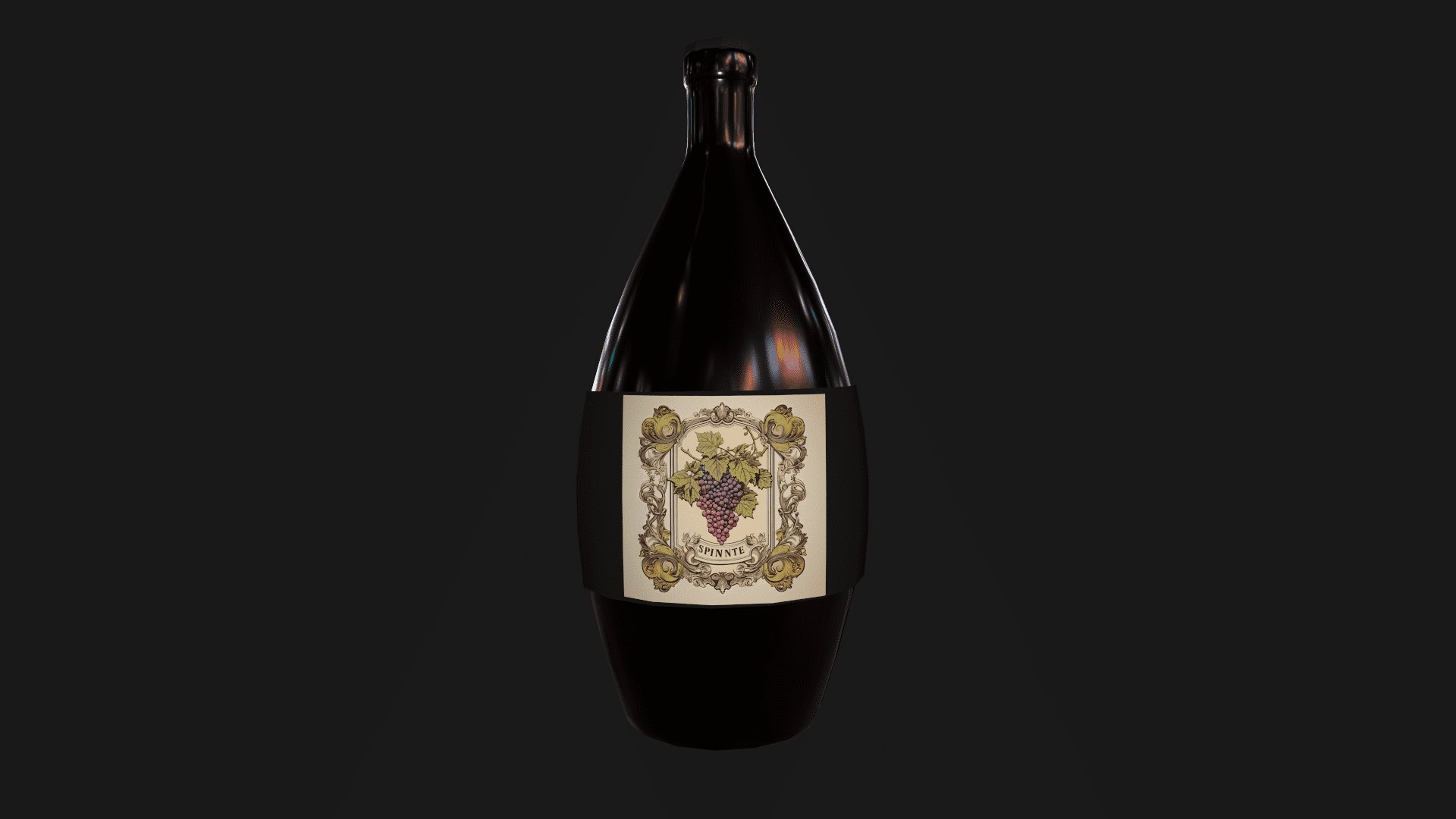 3D Model Wine Set - TurboSquid 2156191