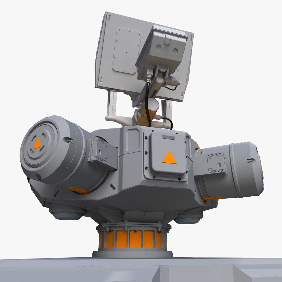 Ground Laser Turret 3D Model - TurboSquid 1269815