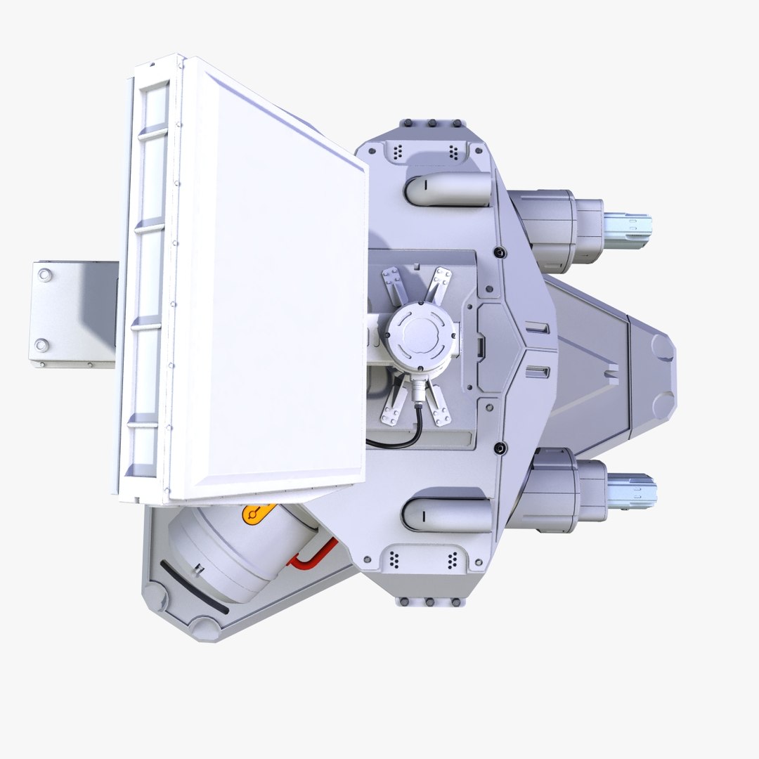 Ground Laser Turret 3D Model - TurboSquid 1269815