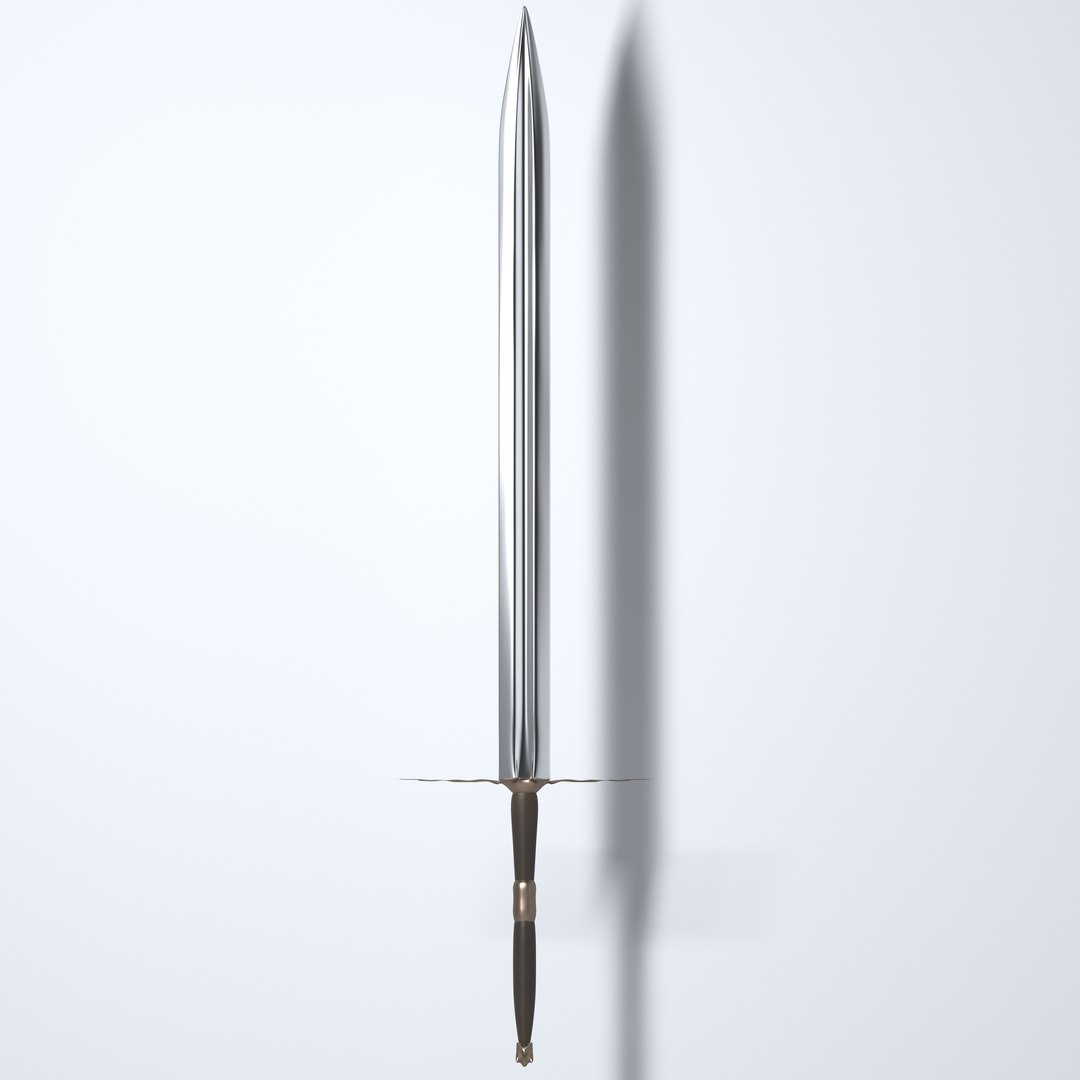 Simple Sword 3D Model - TurboSquid 1342786