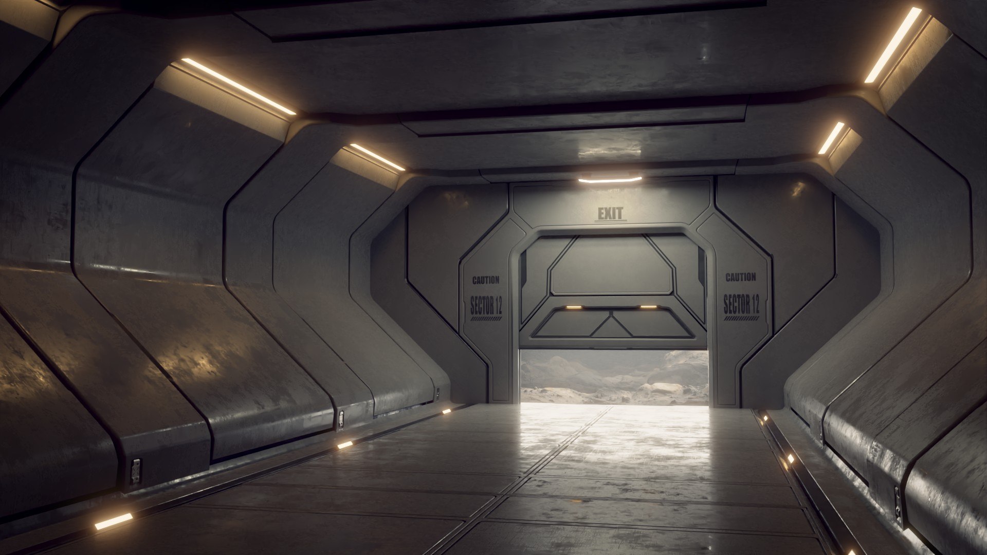 Sci-Fi Modular Environment Kit 3D - TurboSquid 2117162