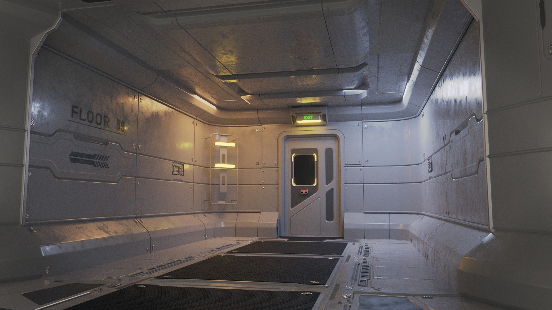 Sci-Fi Modular Environment Kit 3D - TurboSquid 2117162