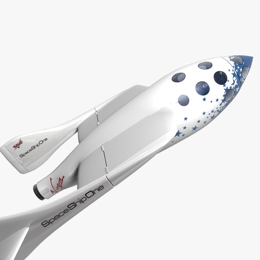 Spaceship One 3D model - TurboSquid 1942323