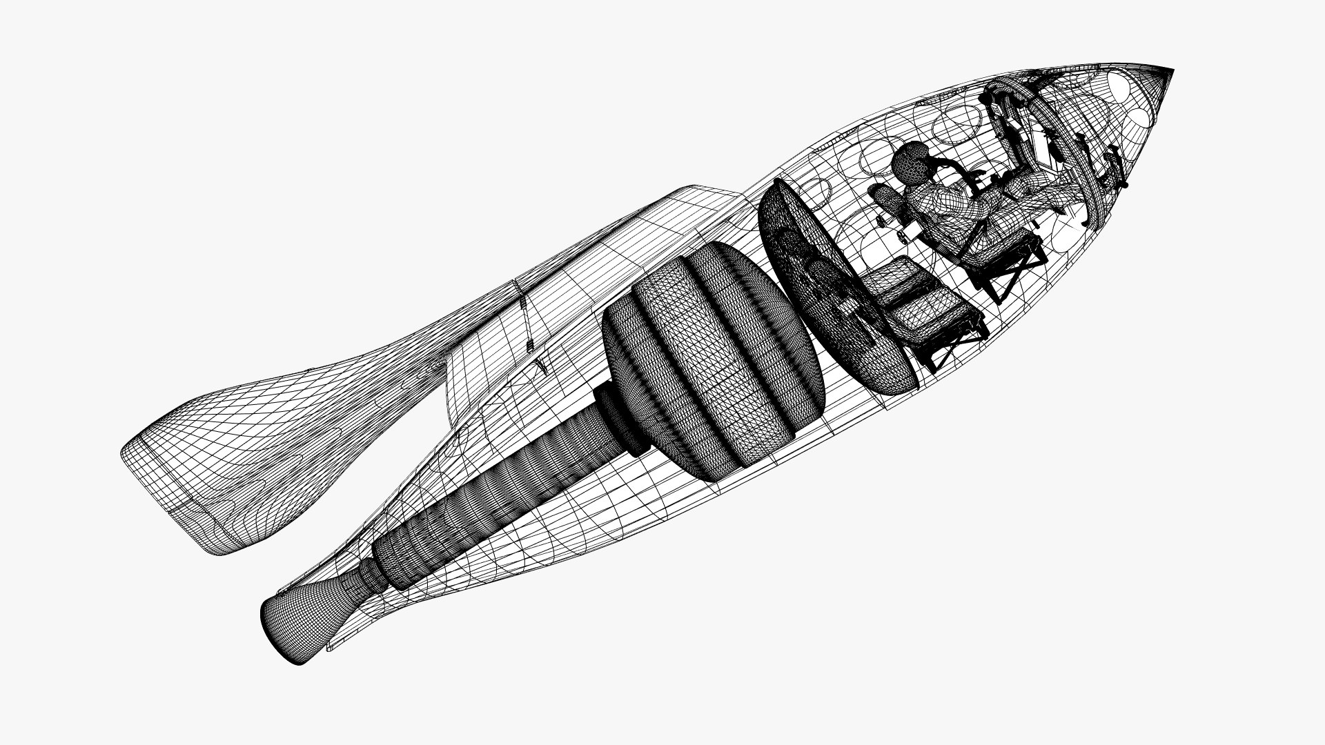 Spaceship One 3D model - TurboSquid 1942323