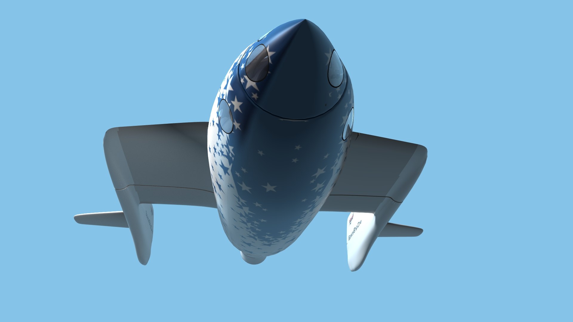 Spaceship One 3D model - TurboSquid 1942323