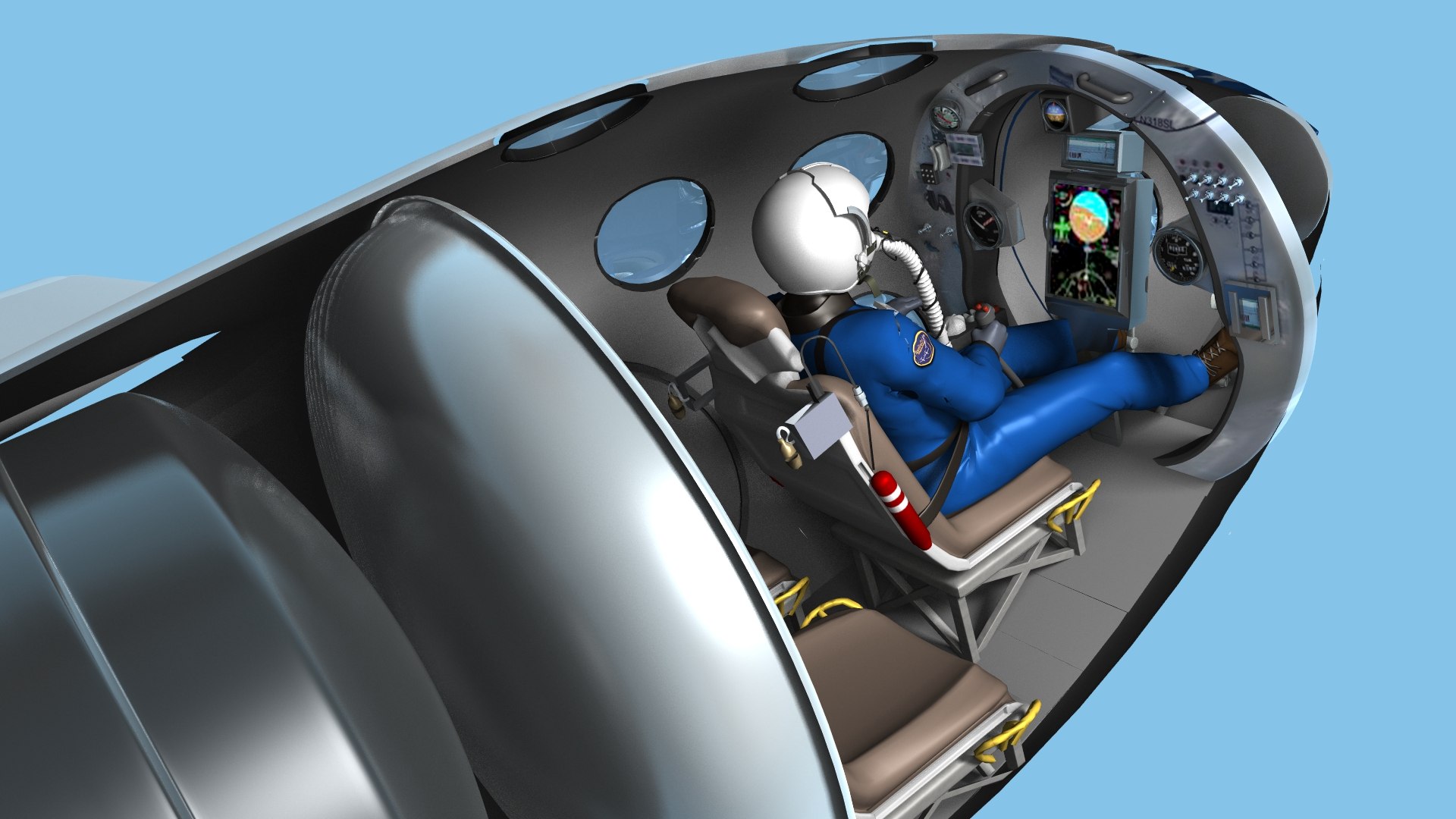 Spaceship One 3D model - TurboSquid 1942323