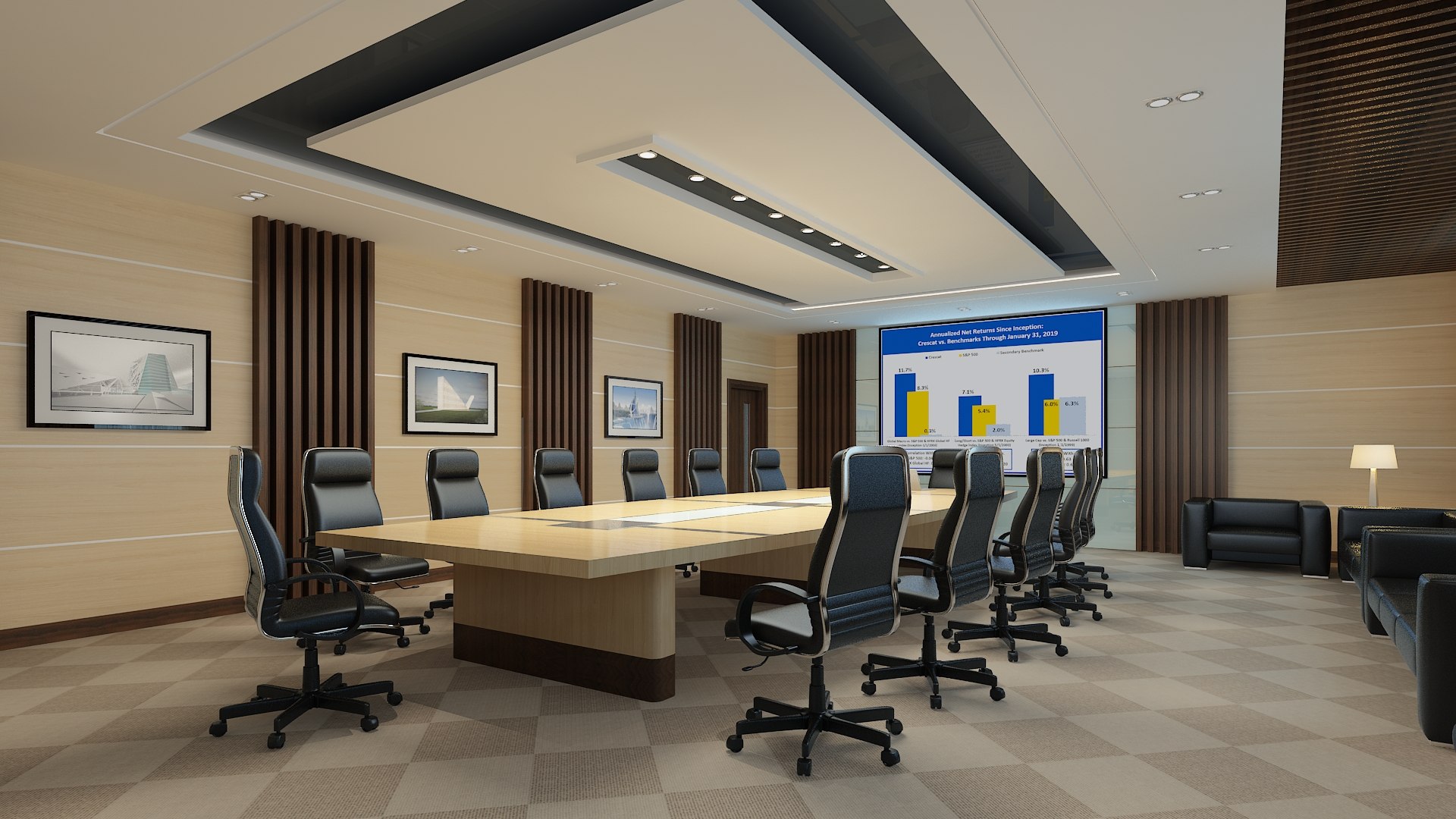 Conference Room 06 3D Model - TurboSquid 2144020