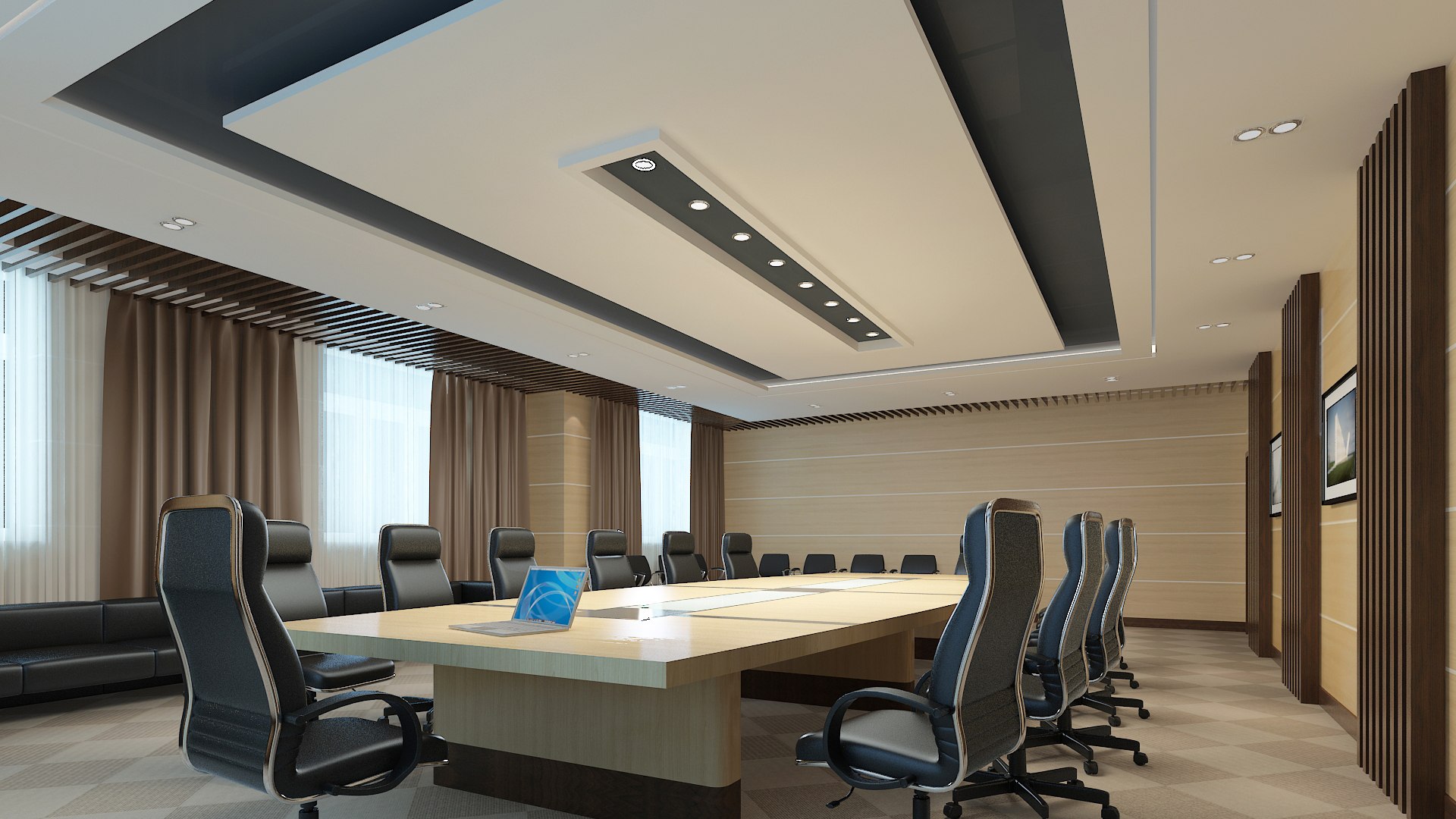 Conference Room 06 3D Model - TurboSquid 2144020