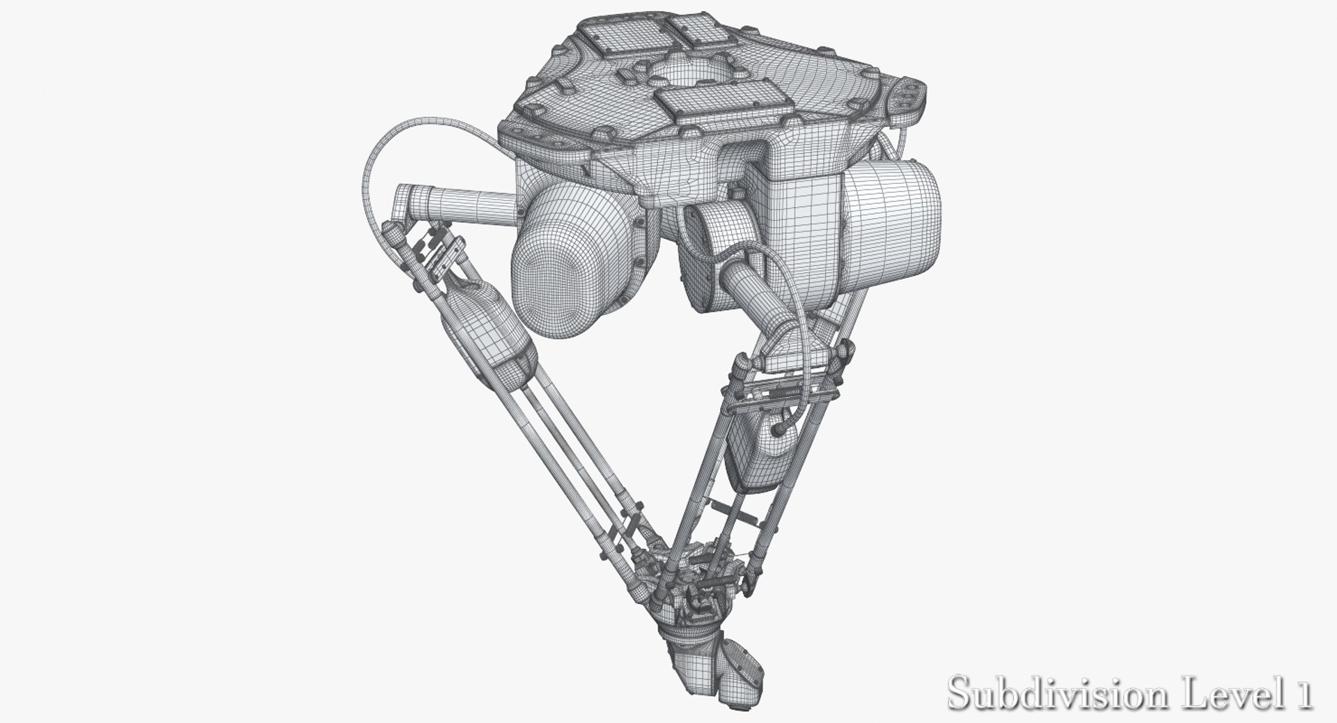 Delta Robot M3ia 3ds