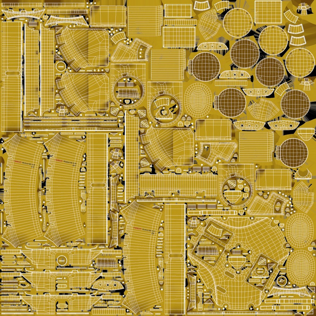 Delta Robot M3ia 3ds