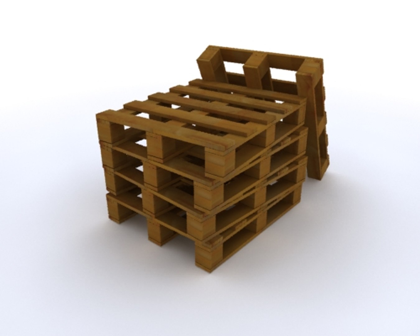 3d model pallet