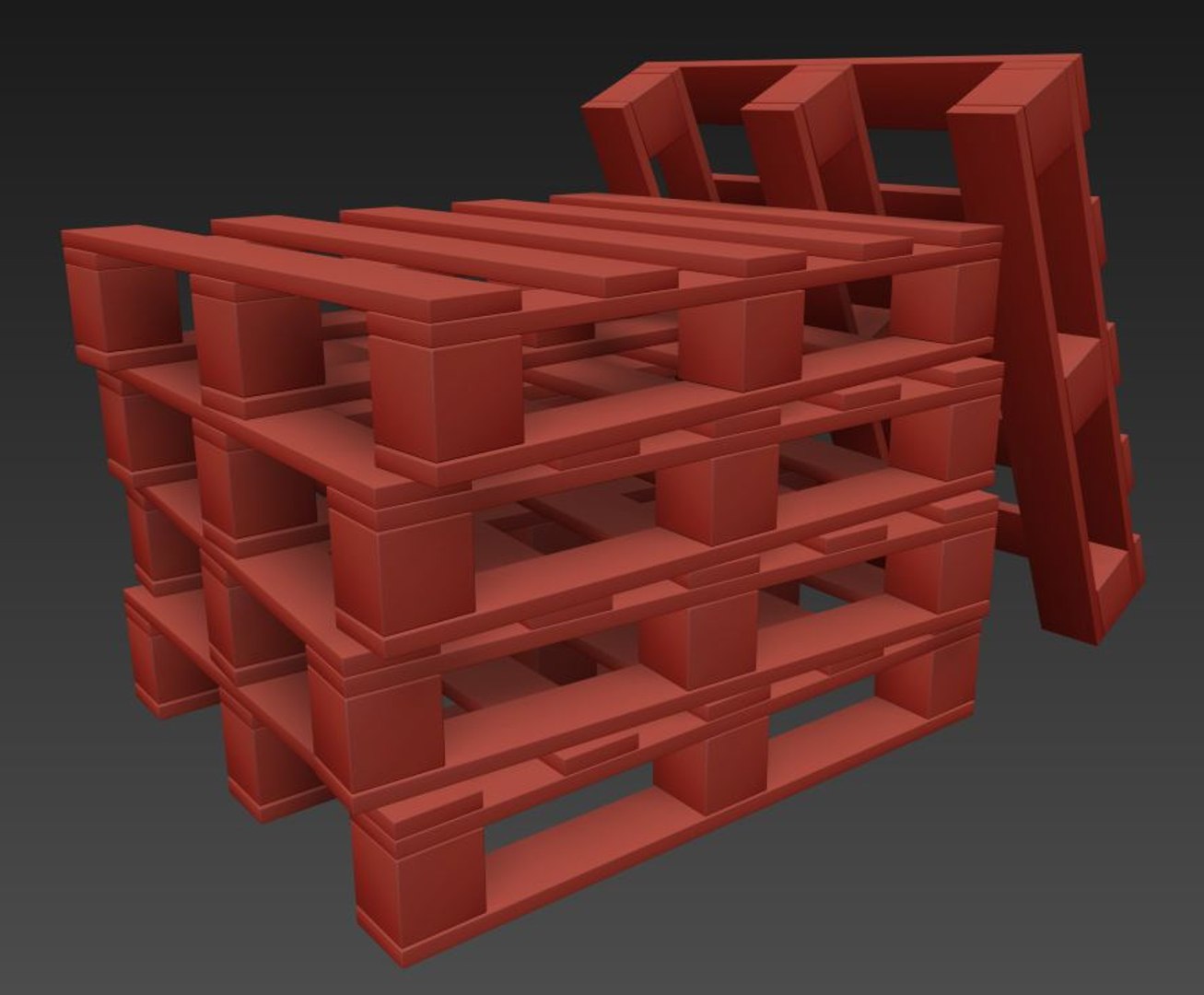 3d model pallet