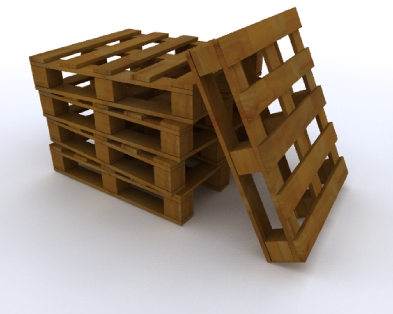 3d model pallet