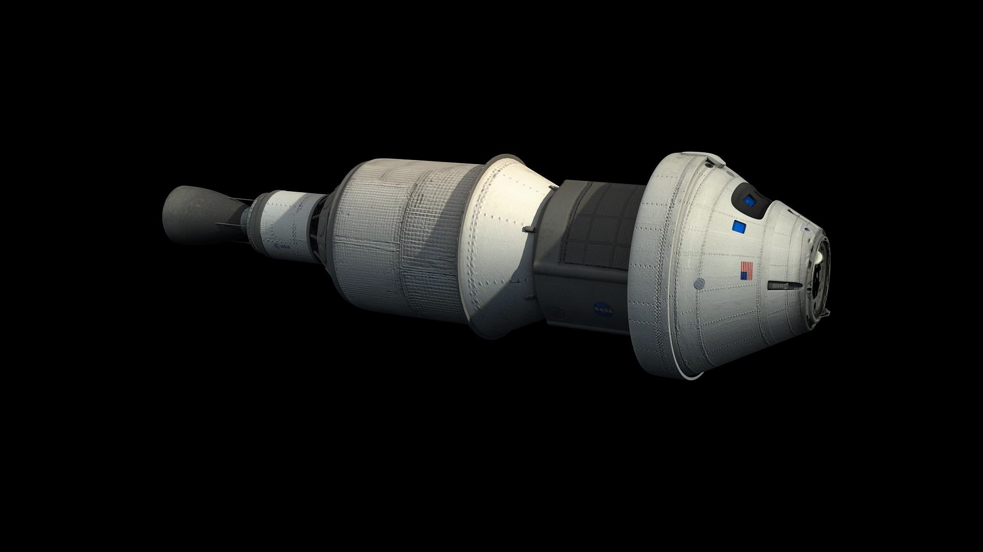 Orion Spacecraft Model - TurboSquid 2248441