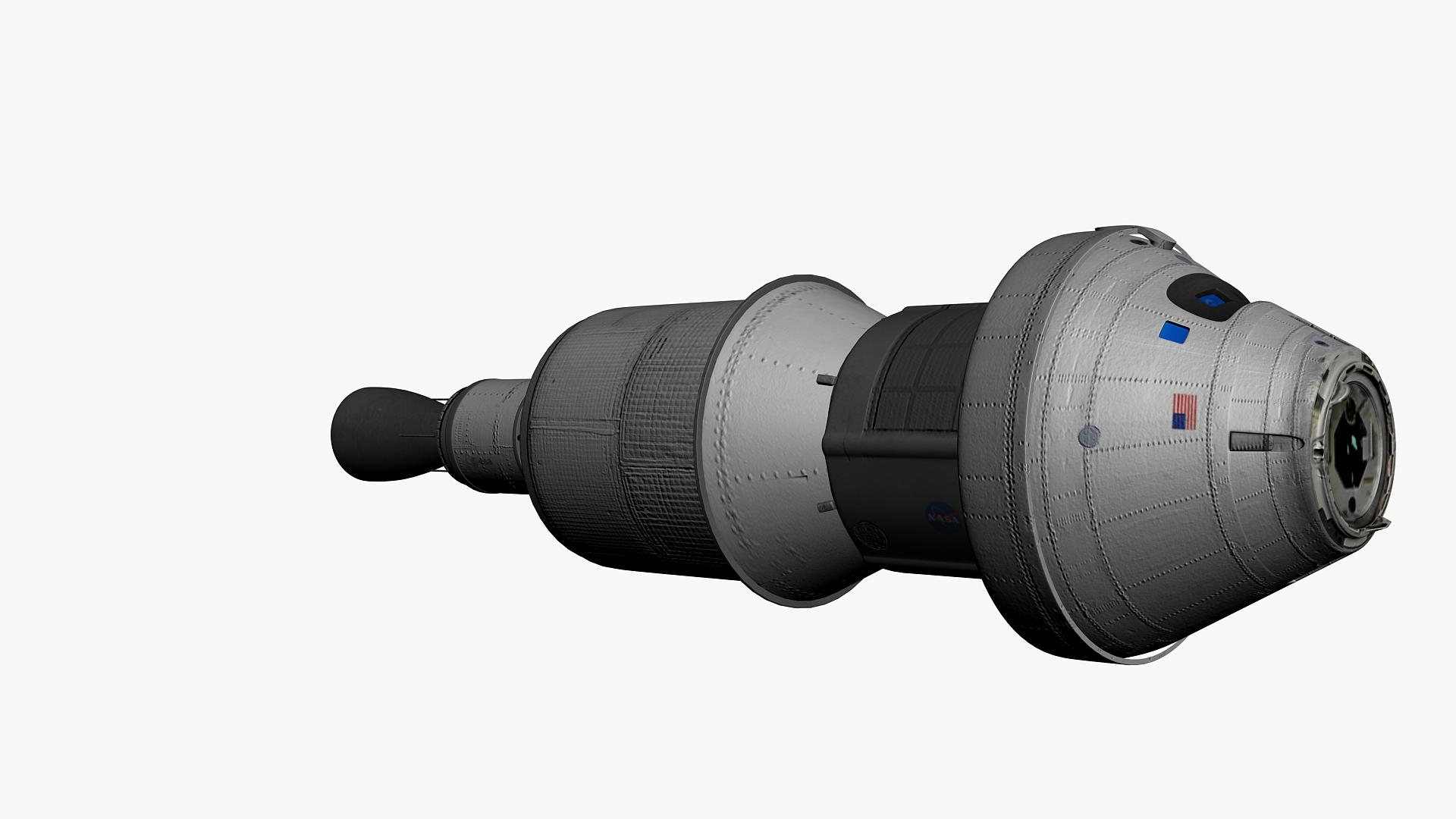 Orion Spacecraft Model - TurboSquid 2248441