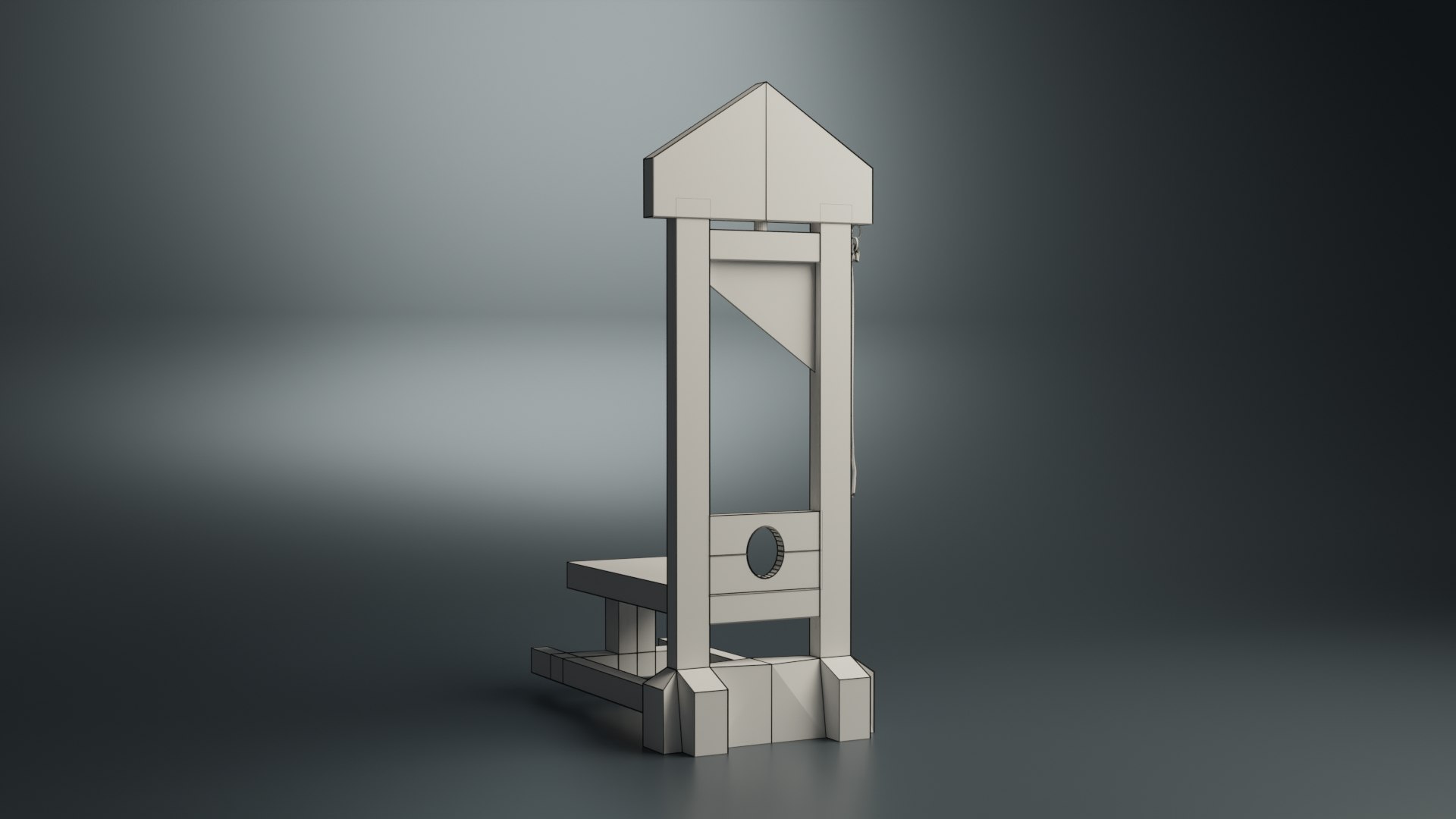 Guillotine 3D - TurboSquid 1725513