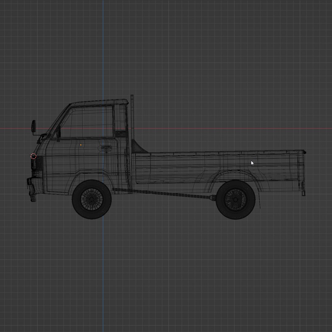 MITSUBISHI L300 PICK-UP 3D Model - TurboSquid 2113495