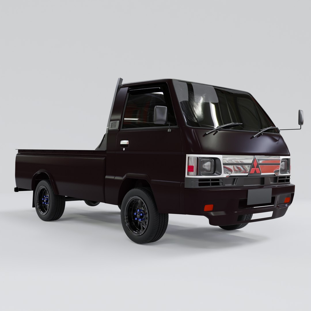 MITSUBISHI L300 PICK-UP 3D Model - TurboSquid 2113495
