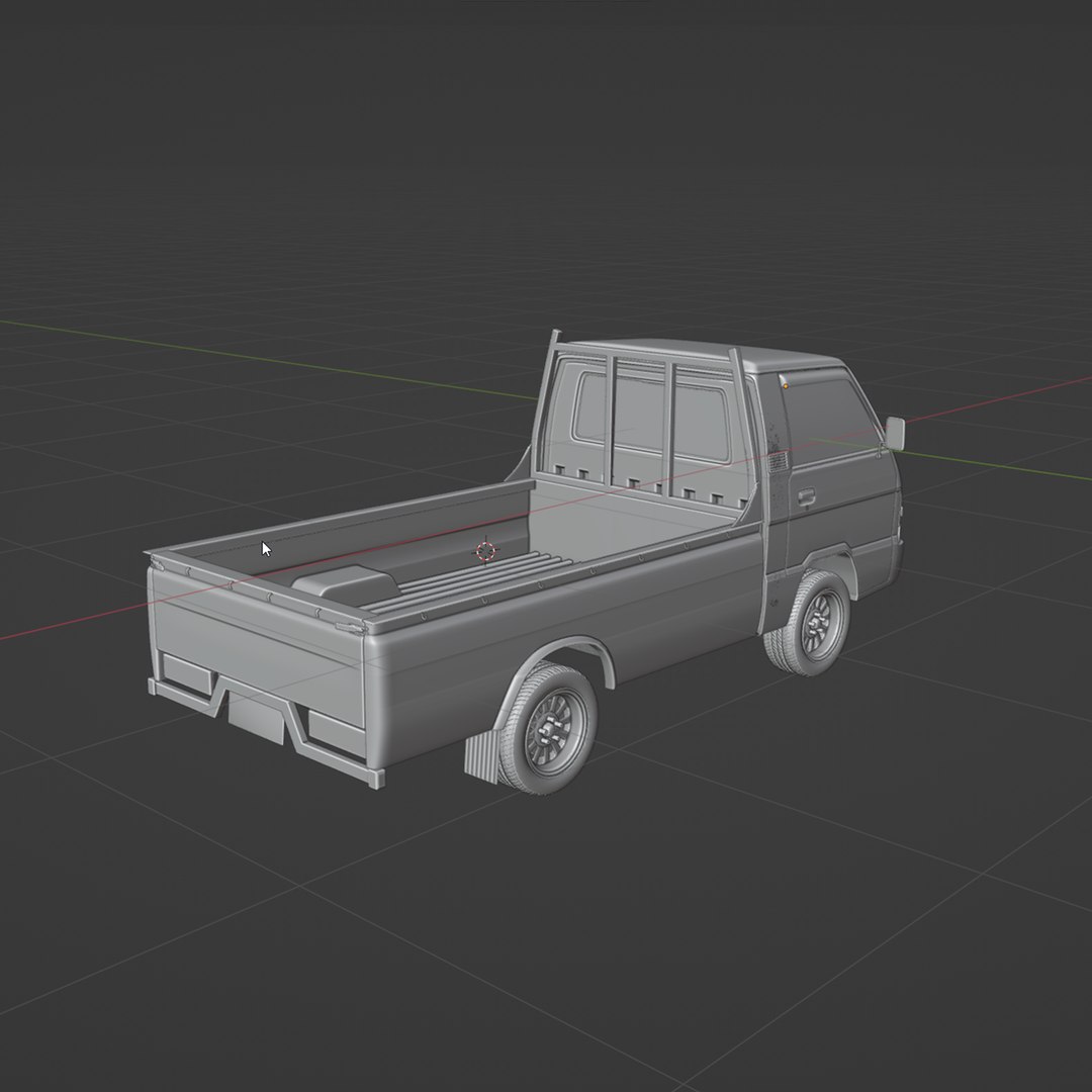 MITSUBISHI L300 PICK-UP 3D Model - TurboSquid 2113495