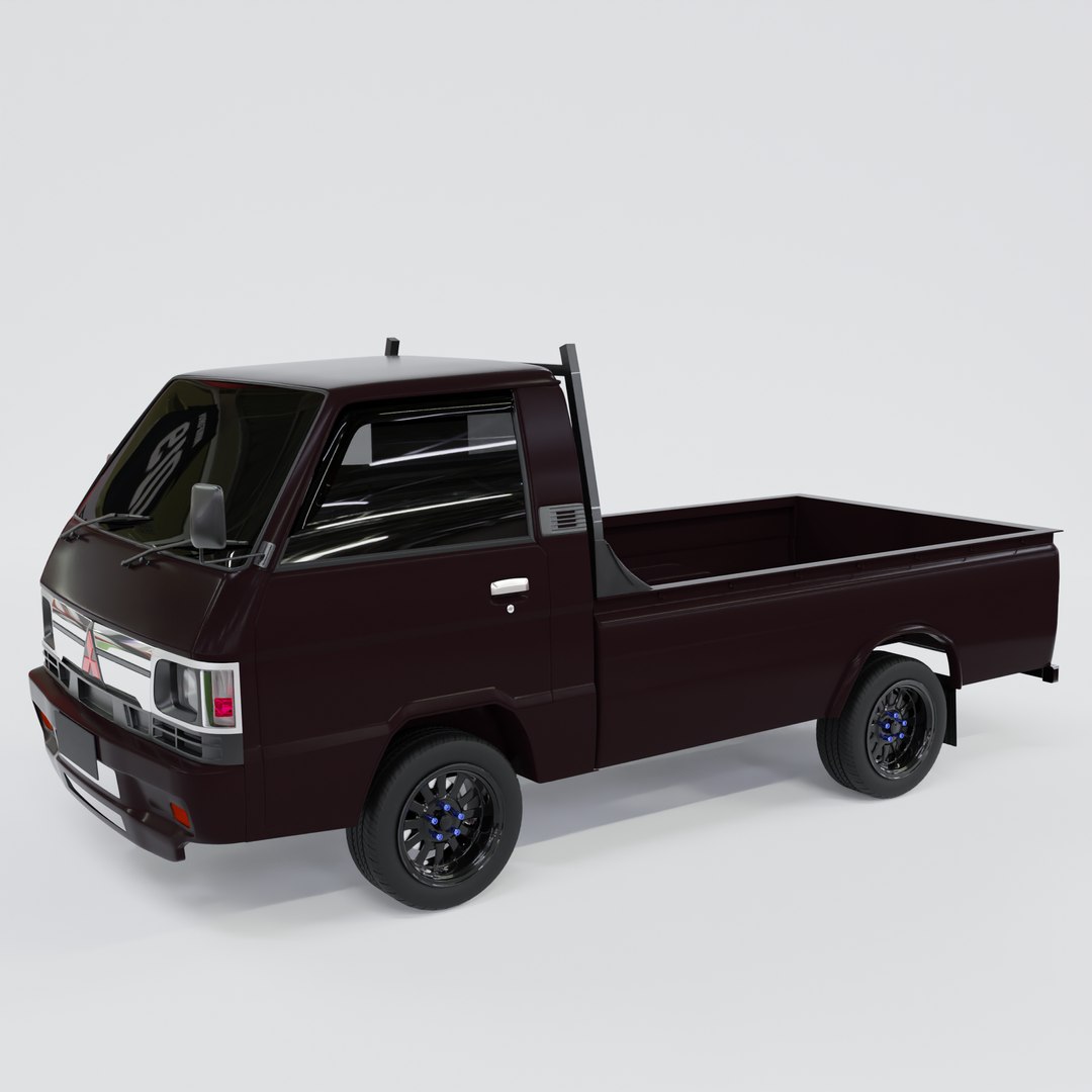 MITSUBISHI L300 PICK-UP 3D Model - TurboSquid 2113495